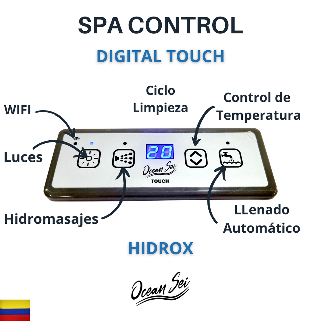 Panel de Control Digital para Jacuzzi